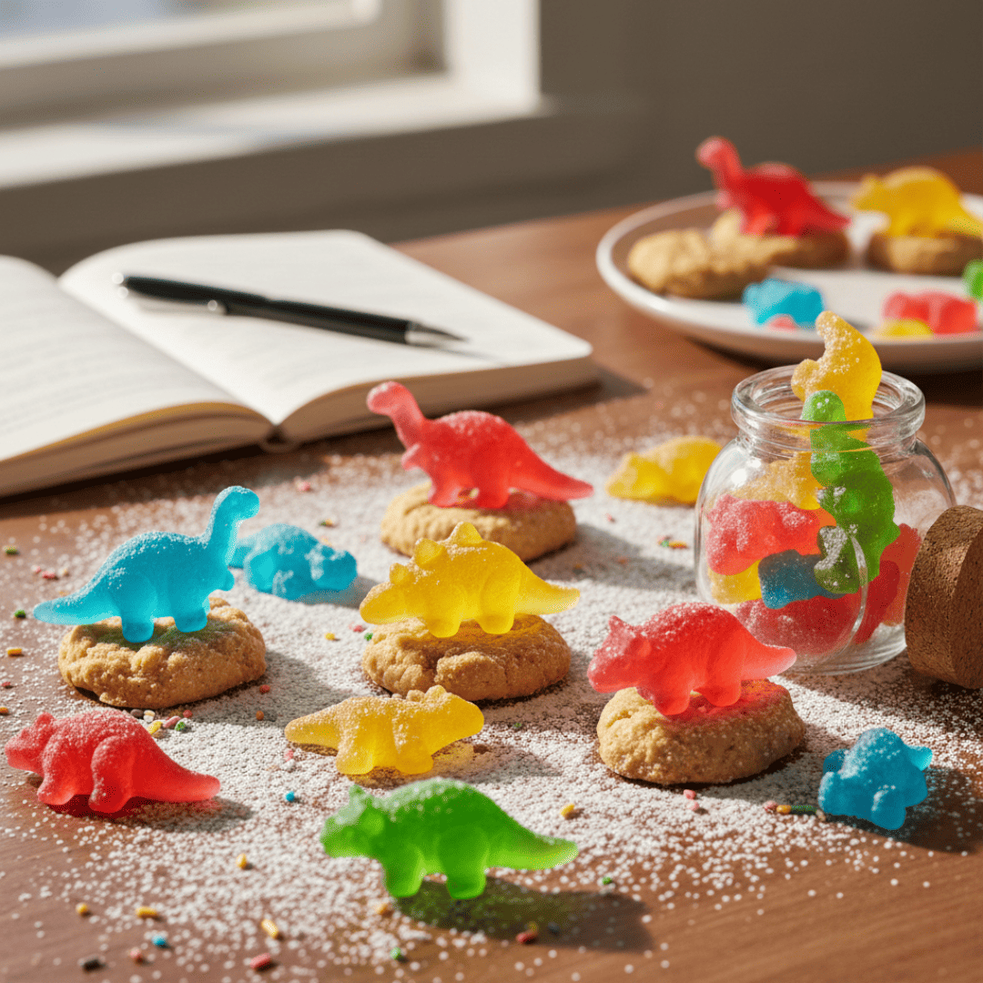 Dinosaur Sweets for Kids Parties – Jelly, Fizz & Dino-Themed Fun