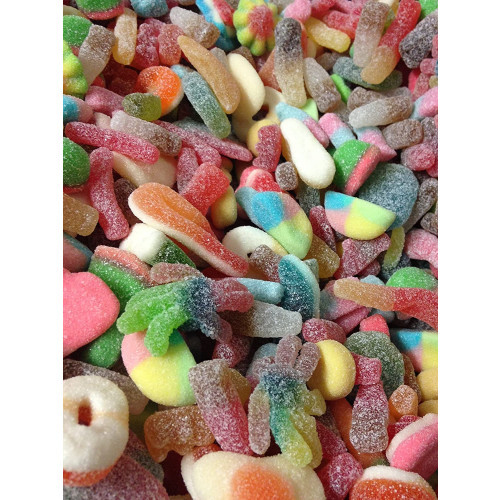Fizzy Jelly Mix 1kg | Fizzy Sweets & Sour Jelly Mix
