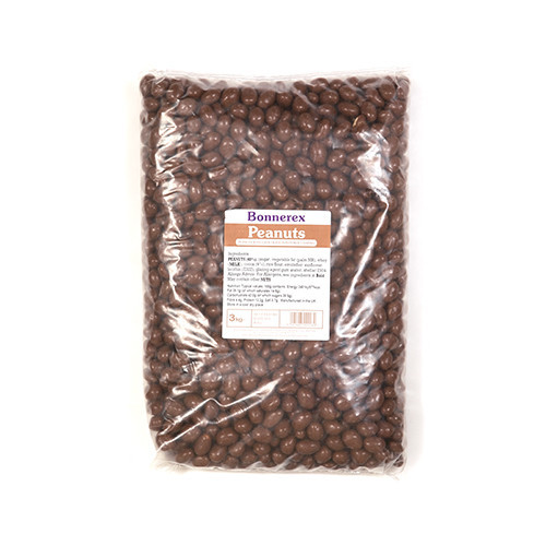 Monmore Confectionery - Bonnerex Chocolate Peanuts 3Kg - Monmore ...