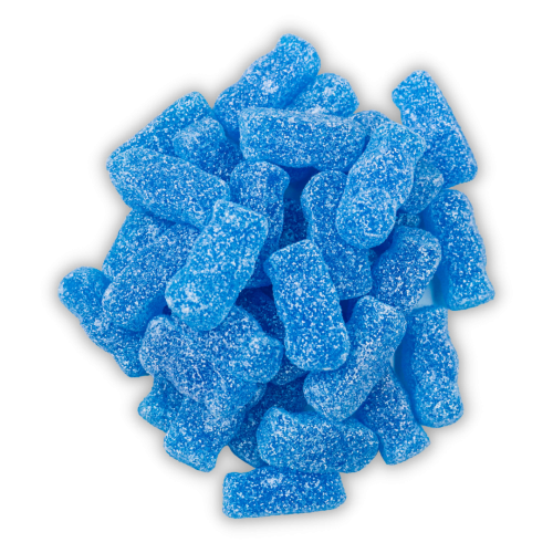 Candycrave Vegan Fizzy Blue Jelly Babies 2kg - Monmore Confectionery
