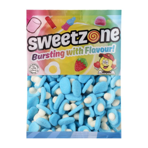 Monmore Confectionery - Sweetzone Blue Raspberry Mushrooms 1kg ...