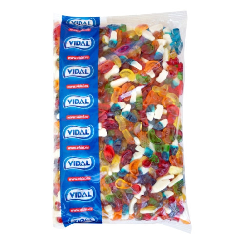Vidal Assorted Jelly Mix 3Kg - Monmore Confectionery