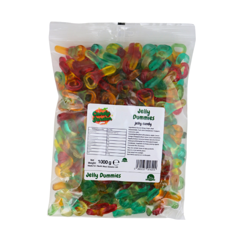 Monmore Confectionery - Yummy Gummy Jelly Dummies 1kg - Monmore ...