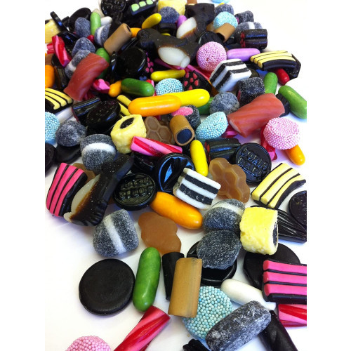 Liquorice Assortment 1kg - Monmore Confectionery