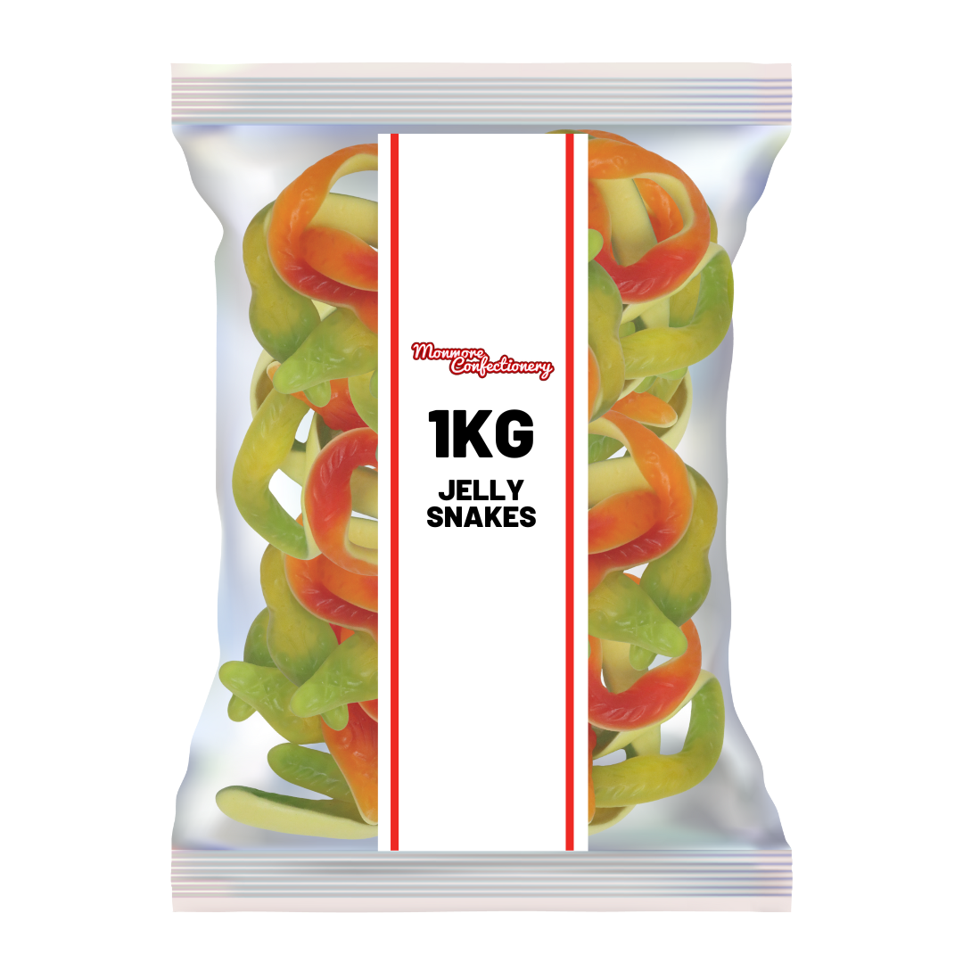 Jelly Snakes – 1kg of Wriggling Fun | Perfect for Halloween & Parties