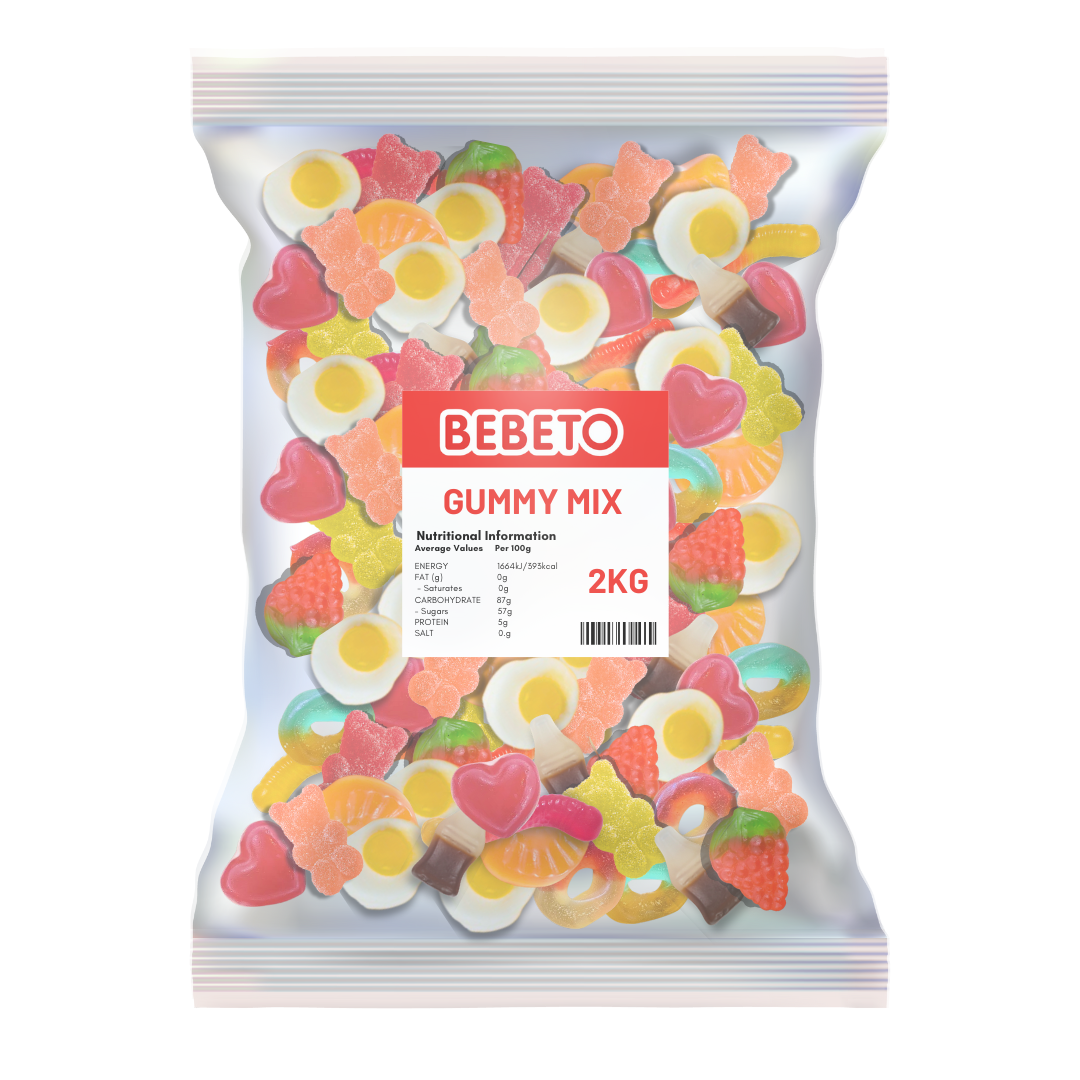 Bebeto Gummy Mix 2Kg - Monmore Confectionery