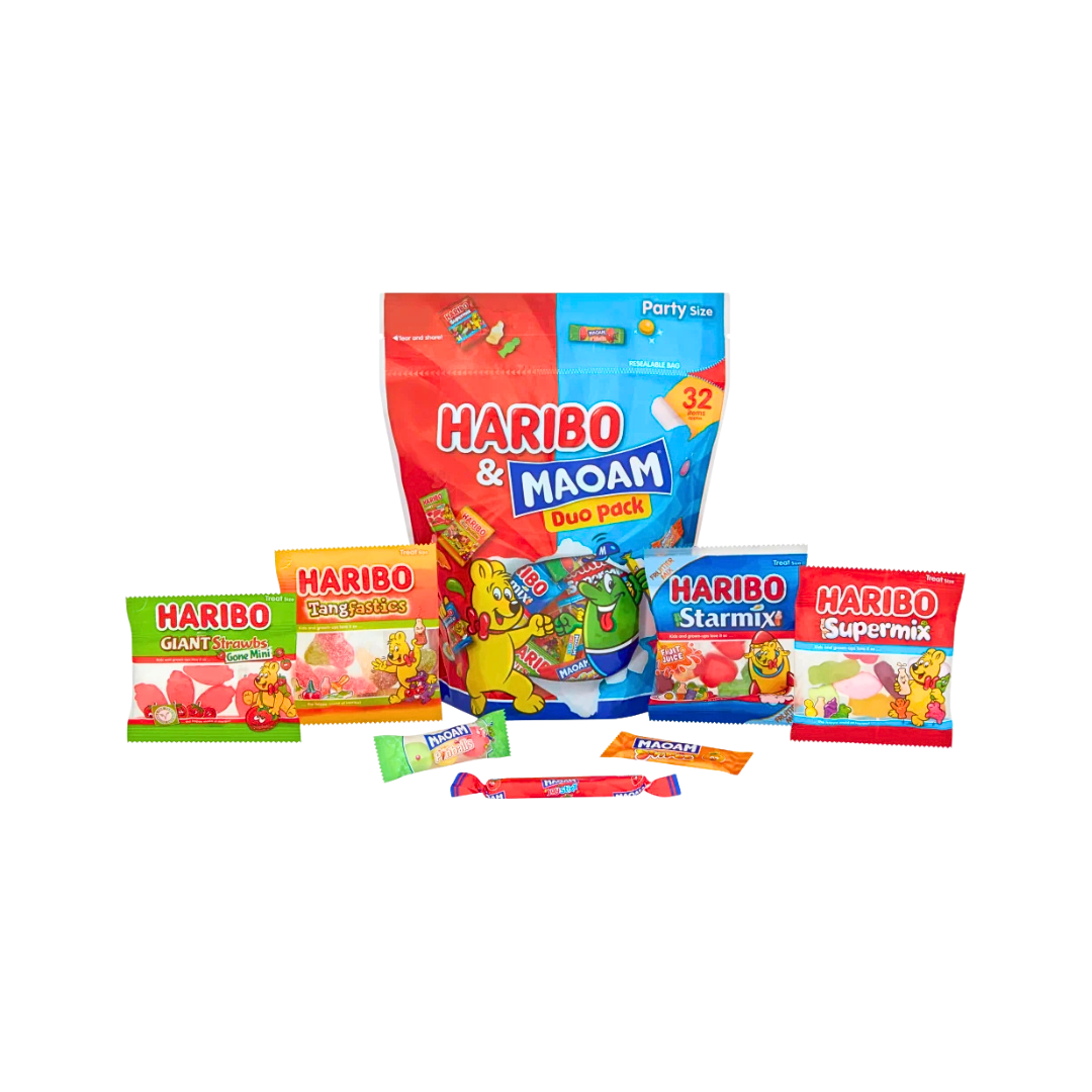 Haribo & Maoam Duo Multipack Pouch 450g - Monmore Confectionery