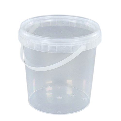 Clear 1lt Bucket - Monmore Confectionery
