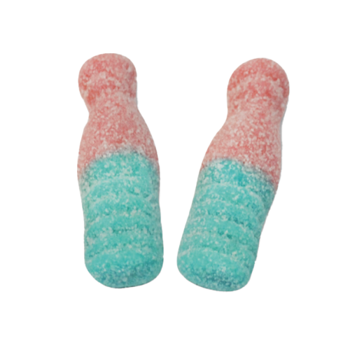 Vidal Small Fizzy Blue Bottles 3Kg | Monmore Confectionery